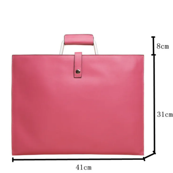 Genuine Leather Top-Handle Laptop Bag | KoKo Royale